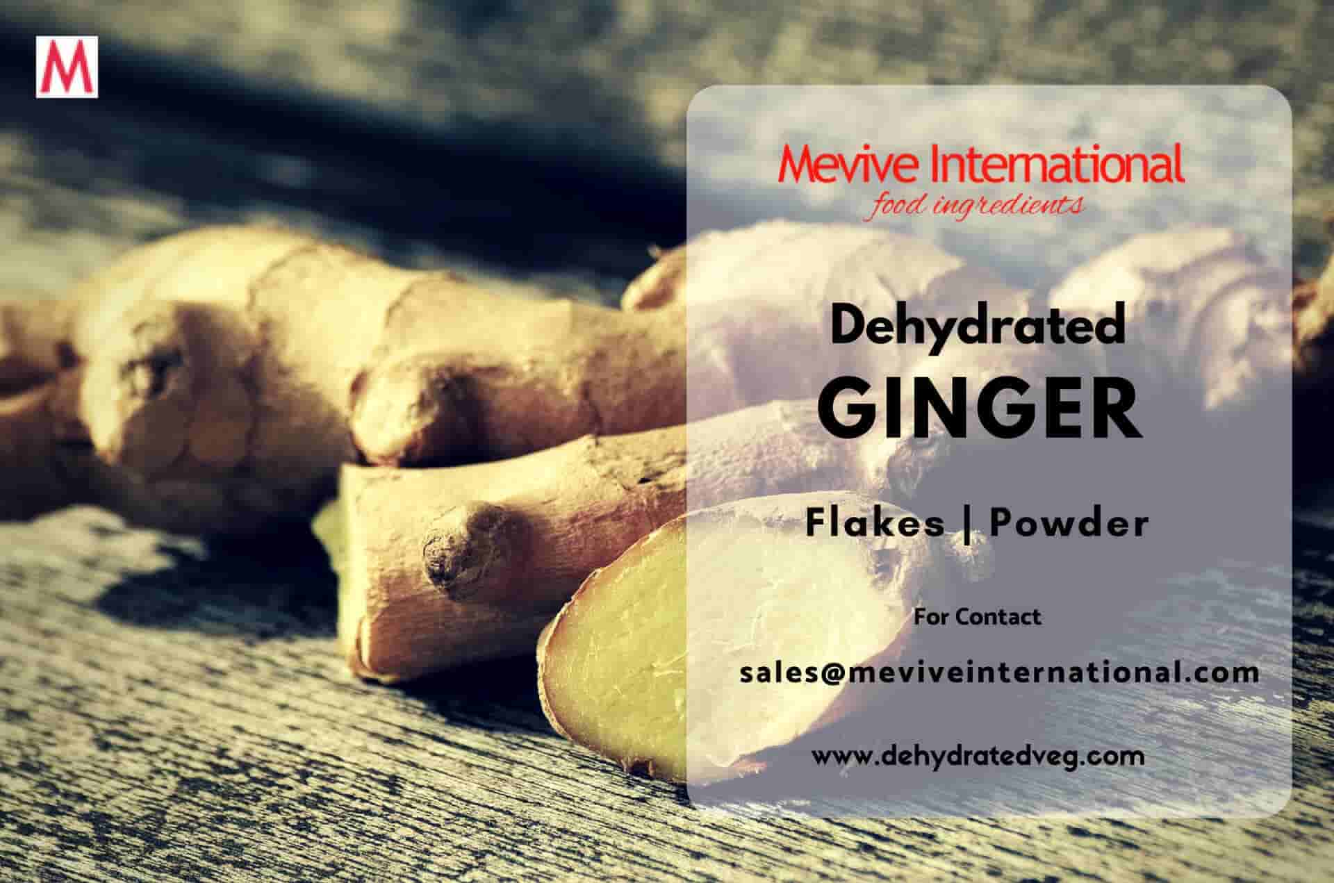 Dehydrated Ginger Flakes and powder | Supplier